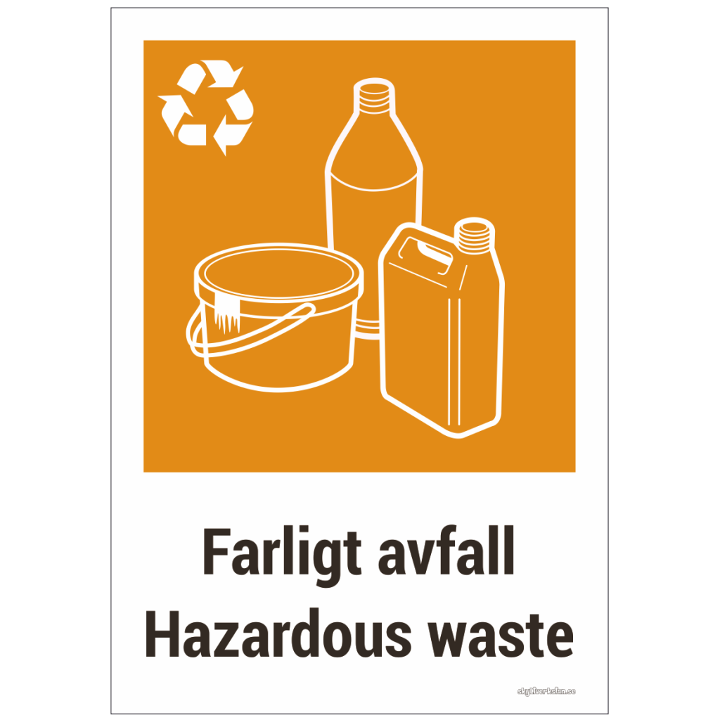 Farligt avfall - Hazardous waste
